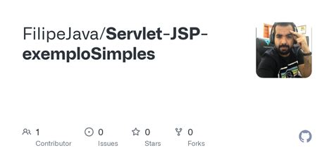 GitHub FilipeJava Servlet JSP ExemploSimples