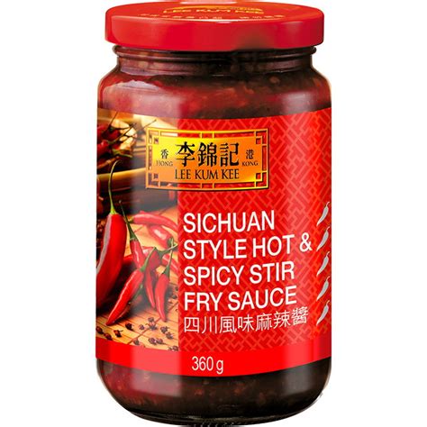 Lee Kum Kee Sichuan Style Hot Spicy Stir Fry Sauce 360g Candc Asian Market