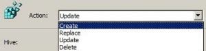 Create Delete Modify Registry Keys Using Group Policy Preferences