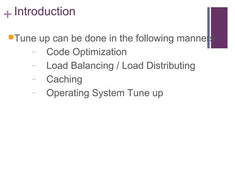 Linux Performance Tunning Introduction PPT