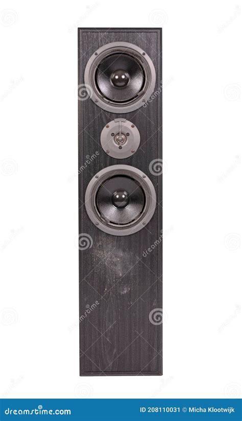 Broken Audio Speaker Done Playing Music Stock Image Image Of Loudspeaker Control