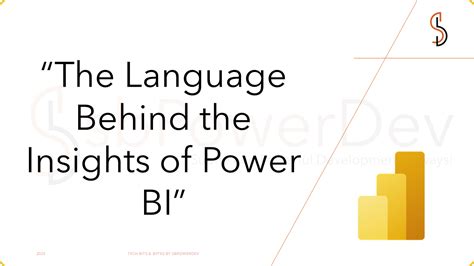 The Language Behind The Insights Exploring The Programming Language Of Power Bi Sbpowerdev