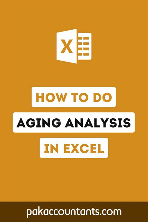 Excel Tutorial How To Do Aging Analysis Excel For Beginners Excel Excel Tutorials