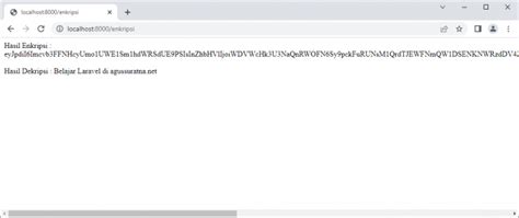 Tutorial Laravel 19 Encrypt Dan Decrypt Laravel
