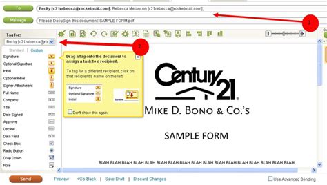 Docusign Walk Through