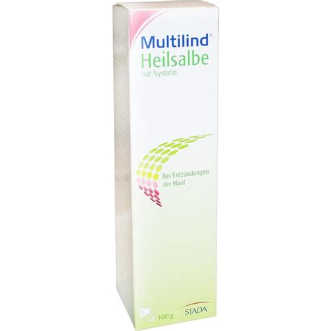 Multilind Heilsalbe Mit Nystatin U Zinkoxid Medicalade