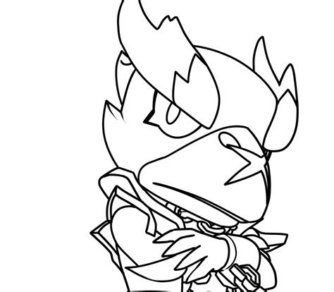 How To Draw Phoenix Crow From Brawl Stars How To Draw Phoenix Crow From Brawl Stars
