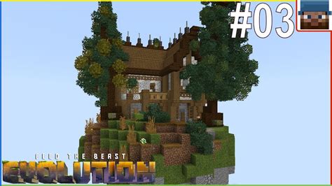 Ftb Evolution 03 Exploration While Avoiding Death Youtube