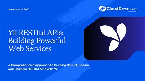 Yii Restful Apis Building Powerful Web Services