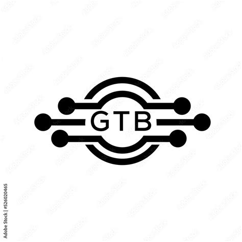 Gtb Letter Logo Gtb Best White Background Vector Image Gtb Monogram