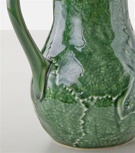 Cinerária Ceramic Pitcher In Multicoloured Bordallo Pinheiro Mytheresa