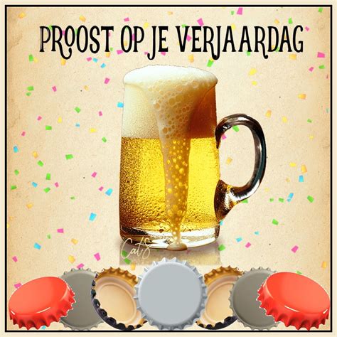 23 Gelukkige Verjaardag Man Bier