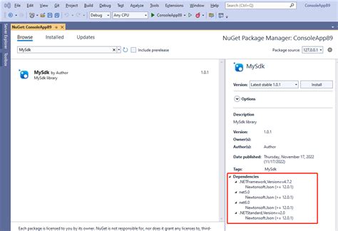 C 如何创建 Nuget 包（net Core Sdk） Hicsharp