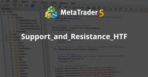 Free Download Of The Supportandresistancehtf Indicator By