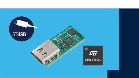 STMicroelectronics Introduces Standalone VBUS Powered Controller