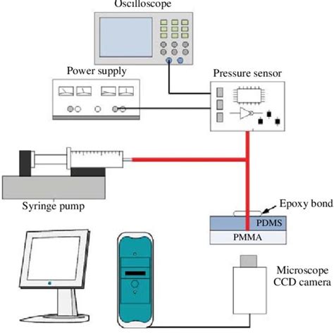The Experimental Set Up For Leakage Test Download Scientific Diagram