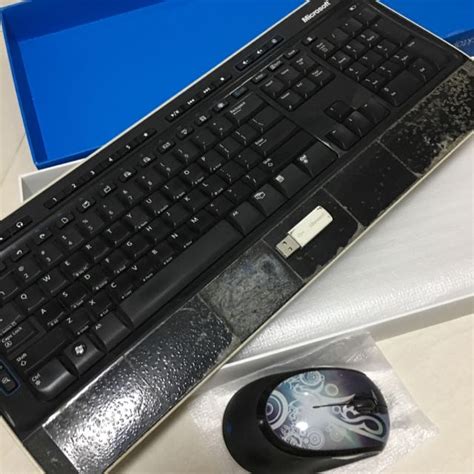 Microsoft Wireless USB Keyboard And Mouse Computers Tech Parts Accessories Mouse