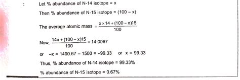 How To Calculate The Average Atomic Mass In Detail