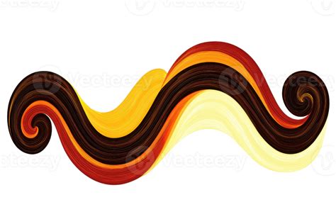 Abstract Wave Pattern In Warm Colors Of Red Orange And Yellow Representing Creativity And