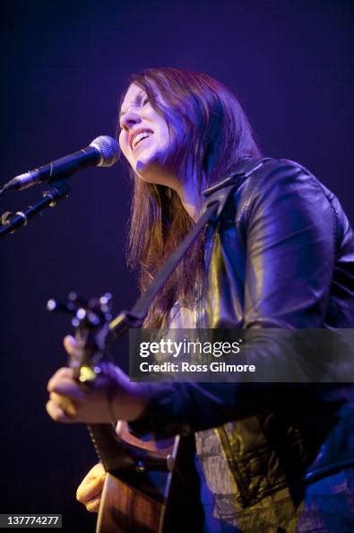 Thea Gilmore Performs On Stage During Celtic Connections Festival At