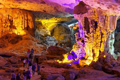 Stunning Caves In Ha Long Bay Natures Hidden Gems Bai Tho Junks