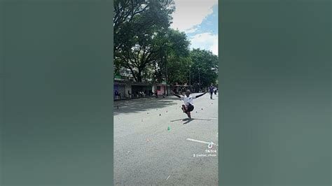 Toe Foot Gun Slalom Skating Youtube