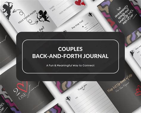 This Little Book Of Us Couples Back And Forth Journal Etsy