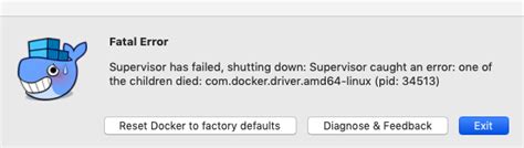 Docker Not Runningstarting In Macos Mojave And Fails With Supervisor