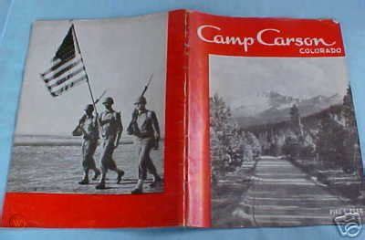 Old Wwii Camp Carson Colorado ~ Us Army Photo Book 42632252