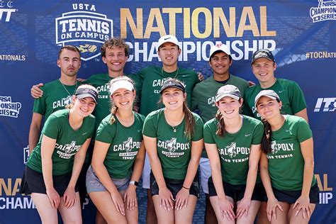 Cal Poly Slo Reflect On Magical Run At Tennis On Campus National