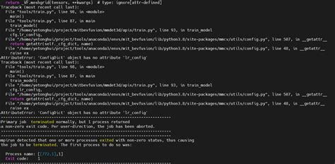Training Problem Issue Mit Han Lab Bevfusion GitHub