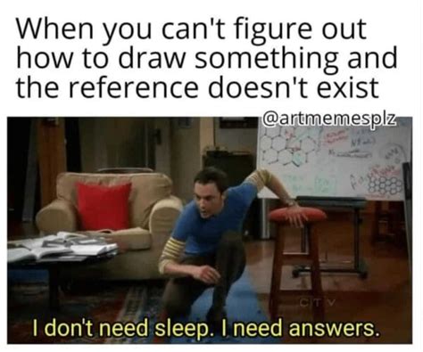 30 Relatable Drawing Memes Illustrating The Artistic Struggle