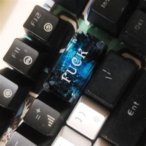 Fuck Keycap Custom Text Keycap Backspace Keycap Handmade Etsy
