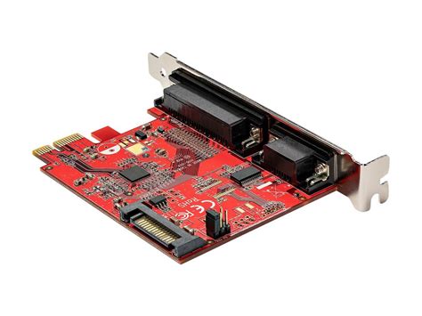 StarTech Com PEX S P PCIe Card With Serial And Parallel Port PCI