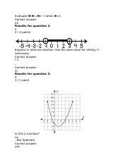 Comprehensive Study Guide on Algebra Functions and Notations | Course Hero