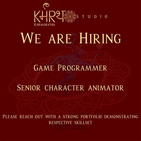 Maksud Ansari On Linkedin Job Hiring Animation Vfx Game