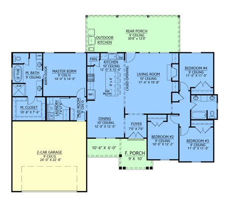 Best First Floor Master Bedroom House Plans