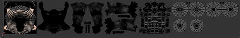 multiple textures on a human body mesh one uv map and simple bake