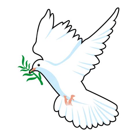 Ilustración De La Paloma Del Día De La Paz Vector Png Dibujos Día De
