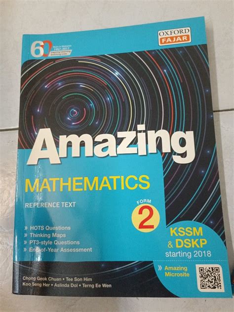Mathematics Form 2 Matematik Tingkatan 2 Oxford Fajar Hobbies And Toys