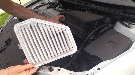Scion Tc 2011 2016 Engine Air Filter Replacement Youtube