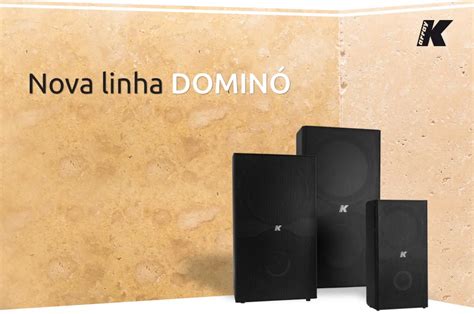K array nova Linha Dominó Gobos do Brasil