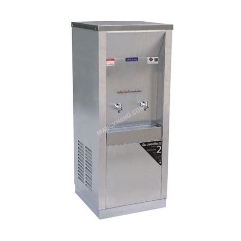 ตู้กดน้ำเย็นสแตนเลส 2 ก๊อก แบบต่อท่อ ลดถึง 50