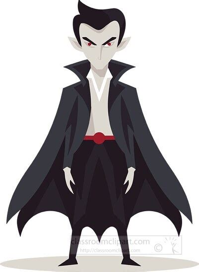 Clipart De Vampire Dhalloween Dracula Illustration Vampire
