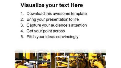 Industrial Pipeline Powerpoint Templates Slides And Graphics