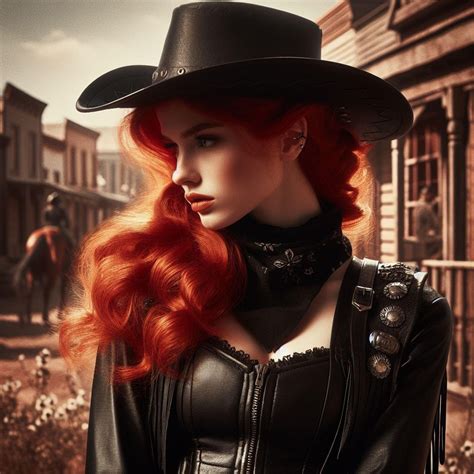 Download Ai Generated Cowgirl Woman Royalty Free Stock Illustration