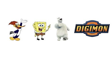Woody Woodpecker Spongebob And Norm The Polar Bear Likes Digimon Fandom