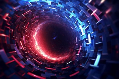 Abstract Tech Vortex Desktop Background Image Beautiful Desktop