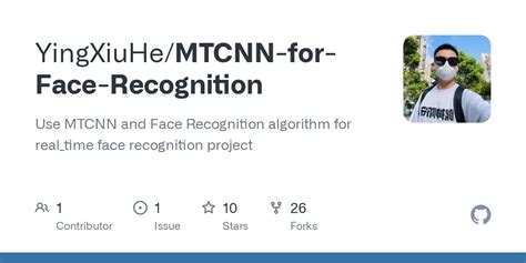 Github Yingxiuhemtcnn For Face Recognition Use Mtcnn And Face