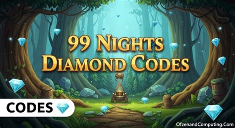 99 Nights Diamond Codes March 2026 Free Guide